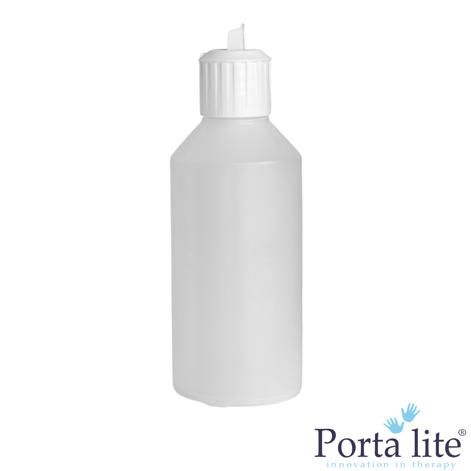 Refillable Plastic Bottle with Flip Top Cap